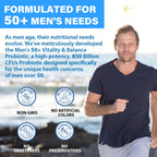 daily probiotics for men's wellness