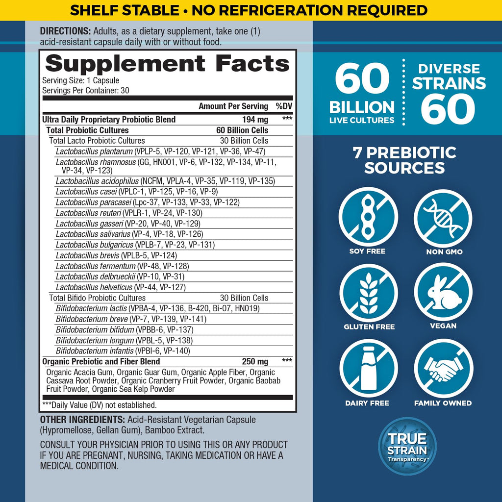 daily probiotics for women and men