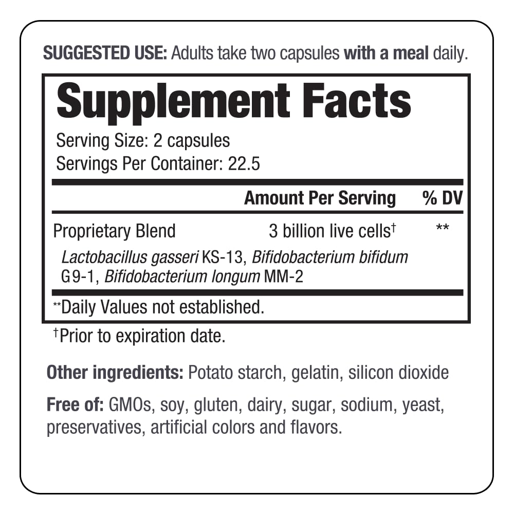 Daily probiotics for women and men