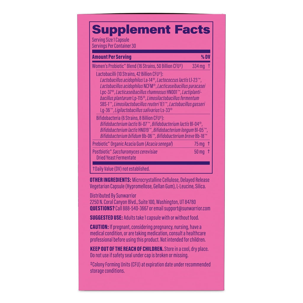 daily probiotics for women health