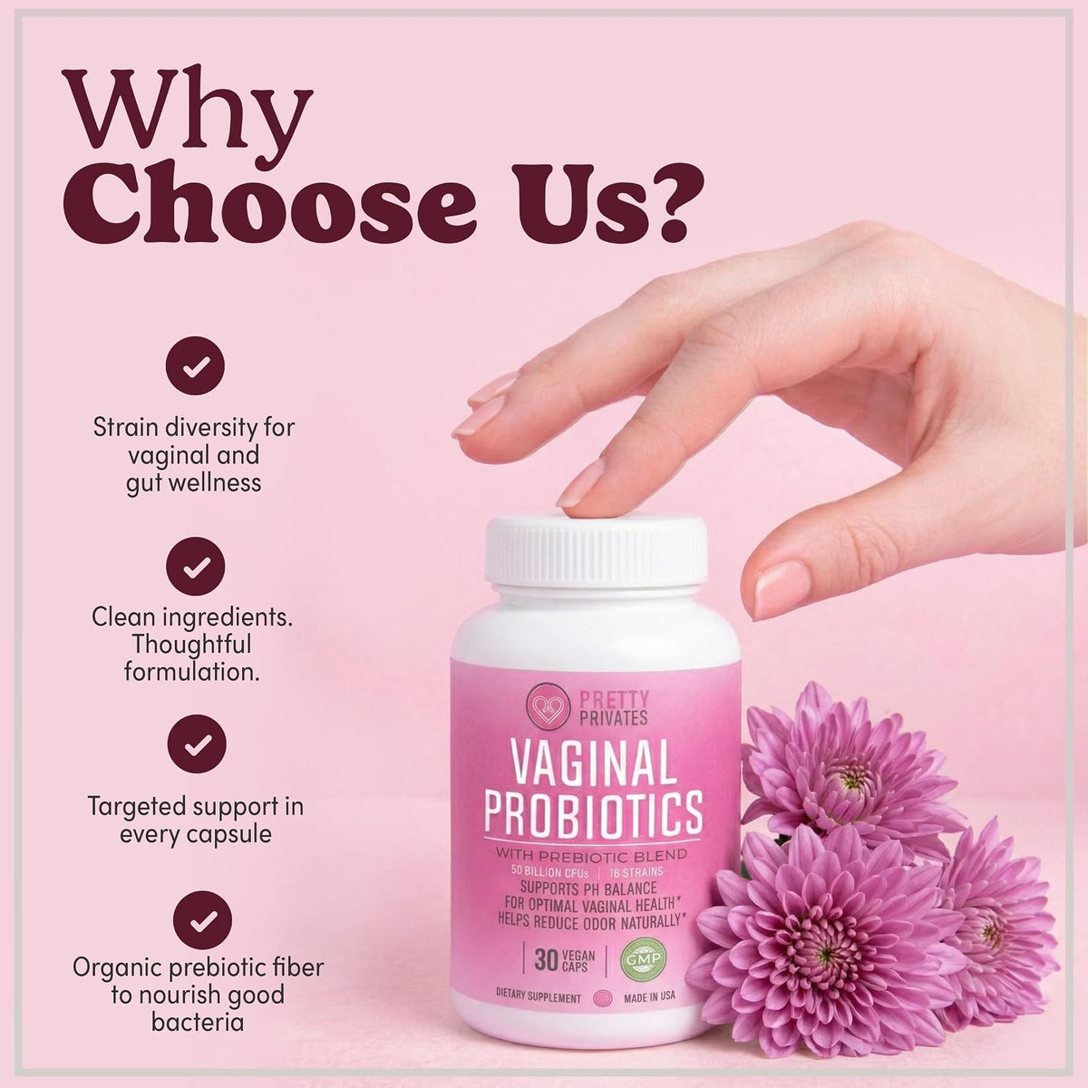 daily probiotics for women's balance