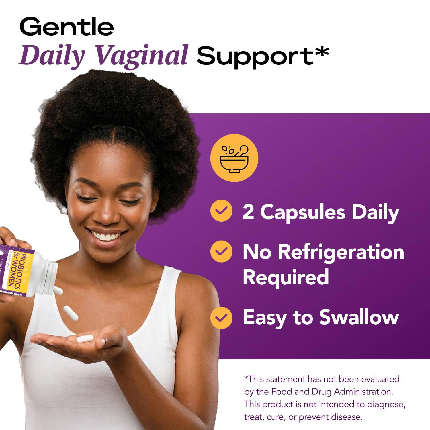 daily probiotics for women's wellness