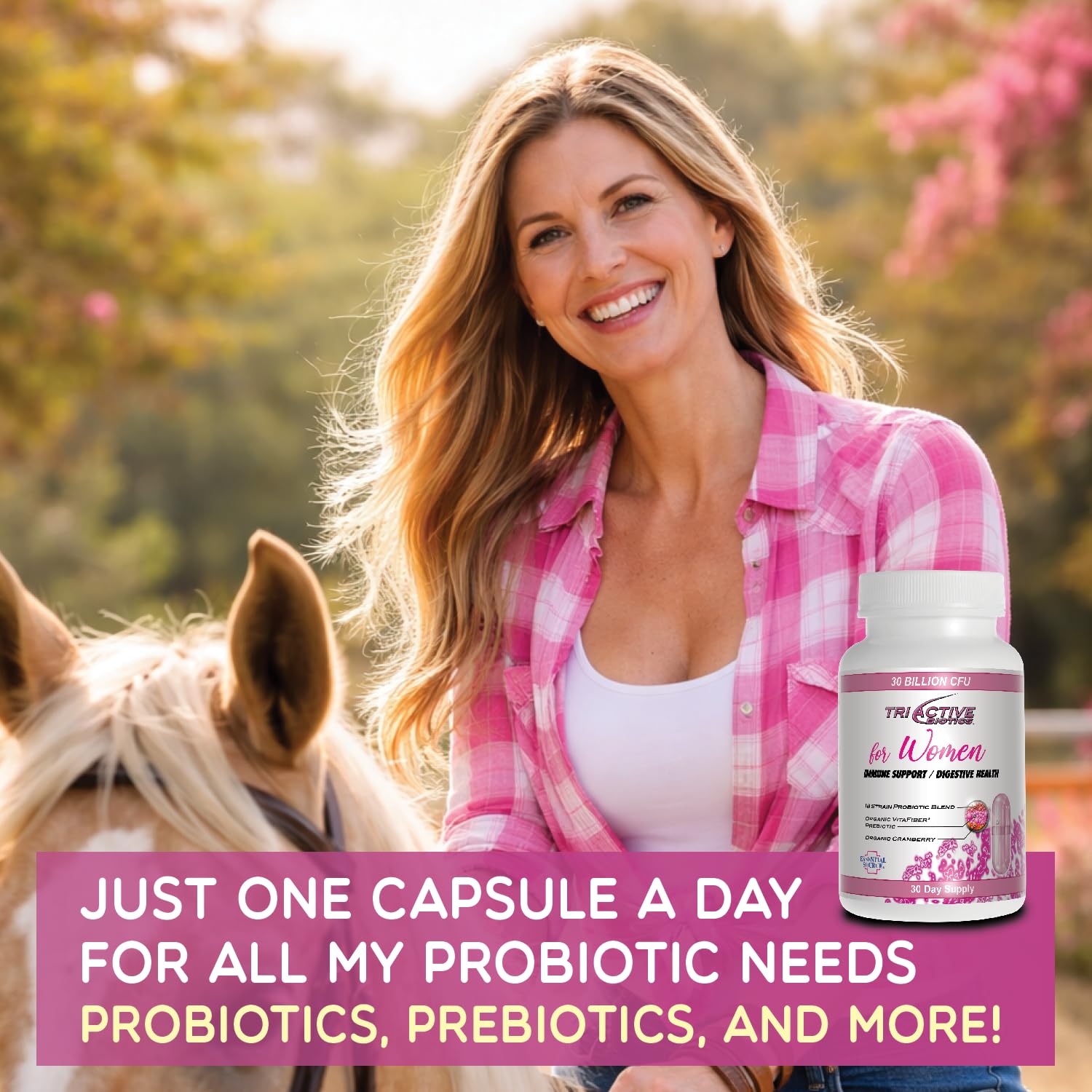 daily probiotics for women's wellness