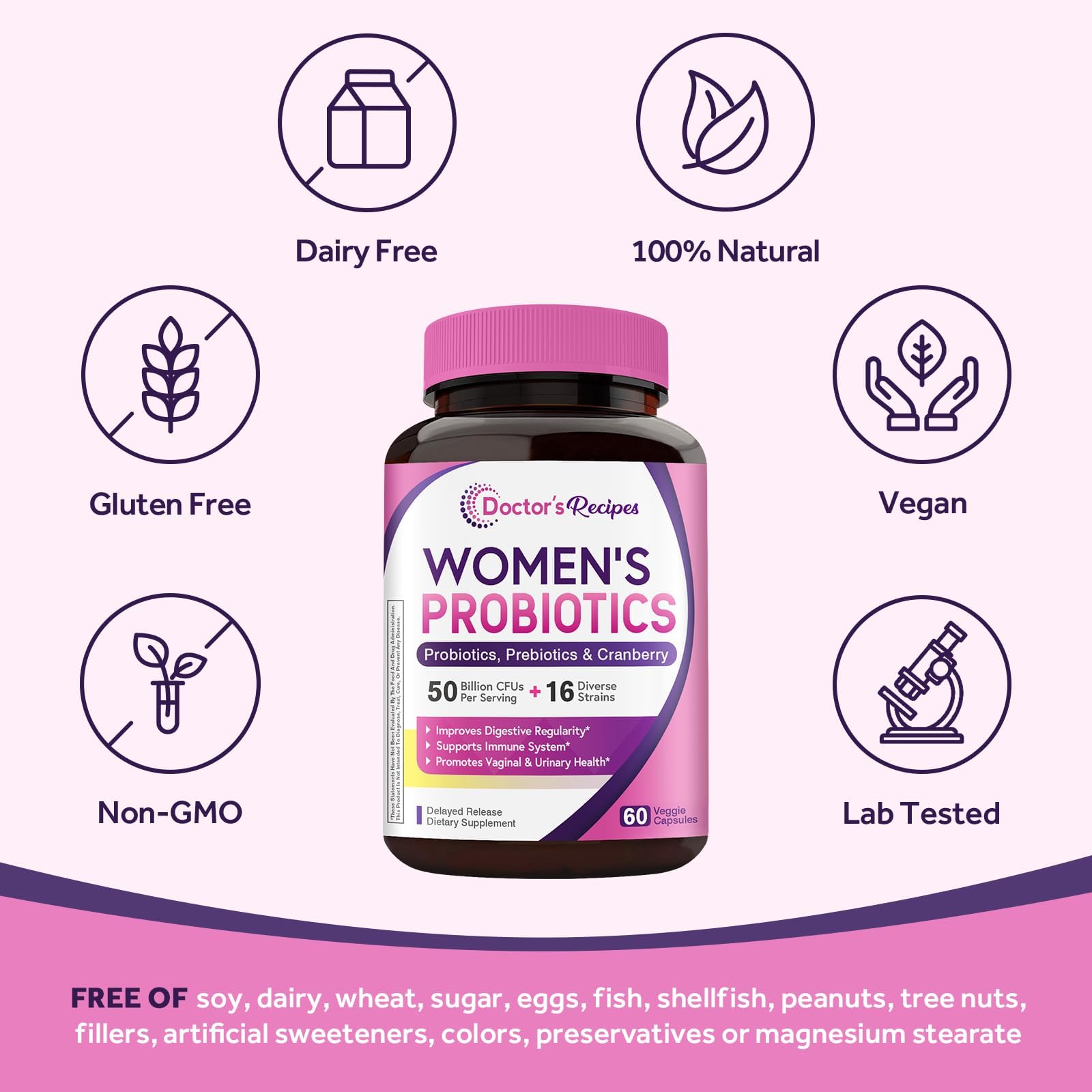 daily probiotics for women's wellness