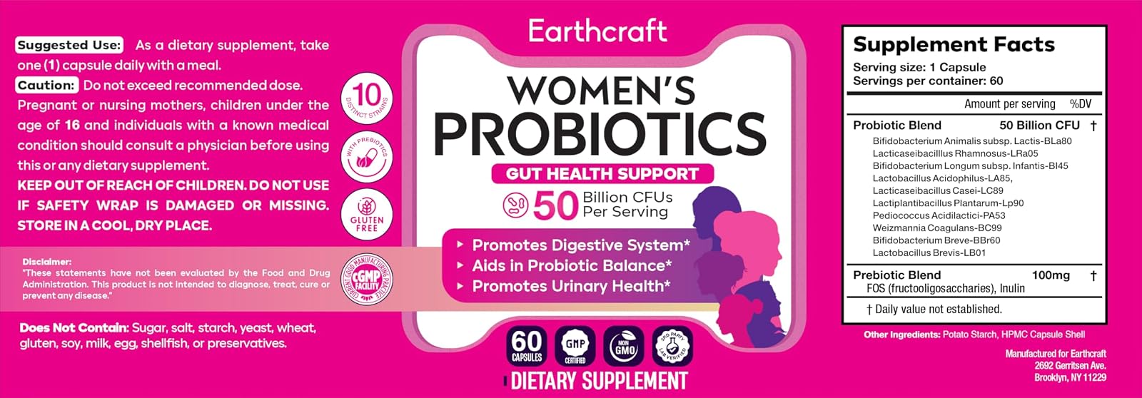 daily probiotics for women's wellness