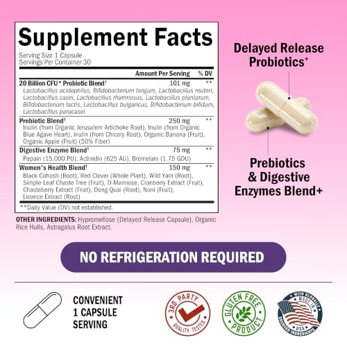 daily probiotics for women's wellness