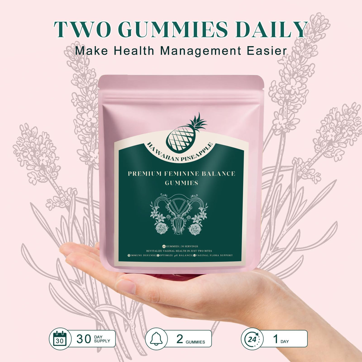 Daily probiotics for women's wellness