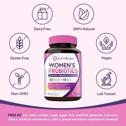 Daily probiotics for women's wellness