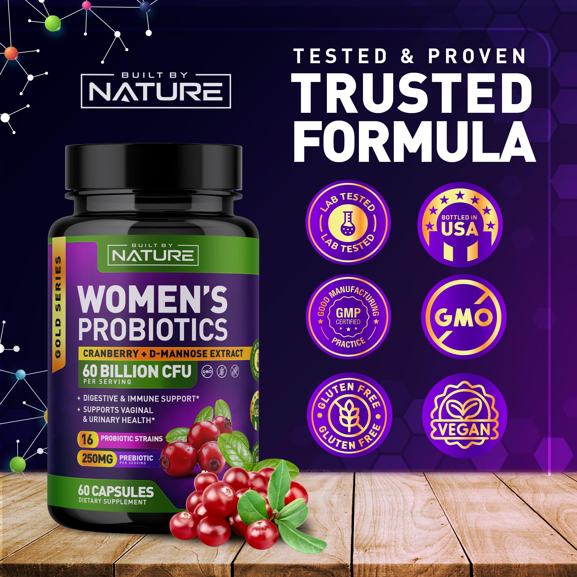 Daily probiotics for women