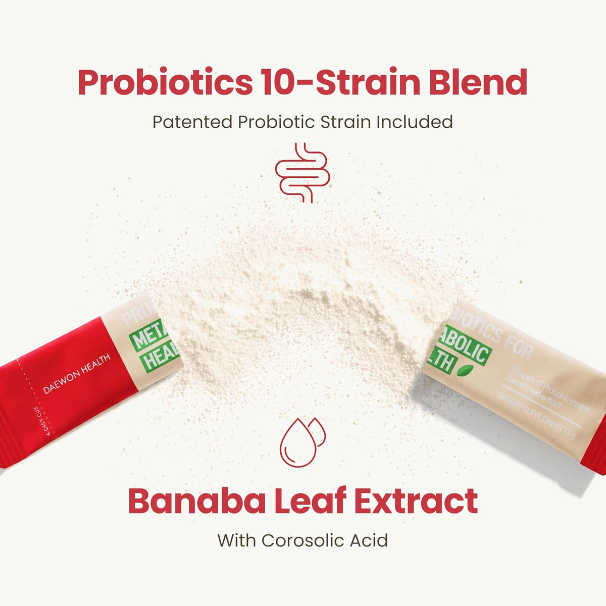 daily probiotics powder for gut health