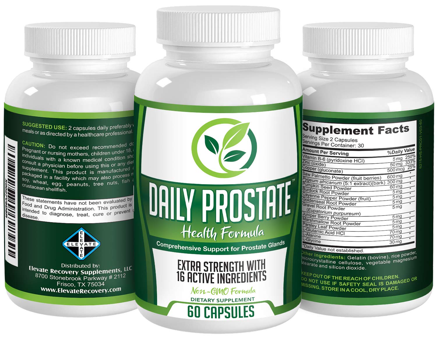 daily prostate health capsules for men