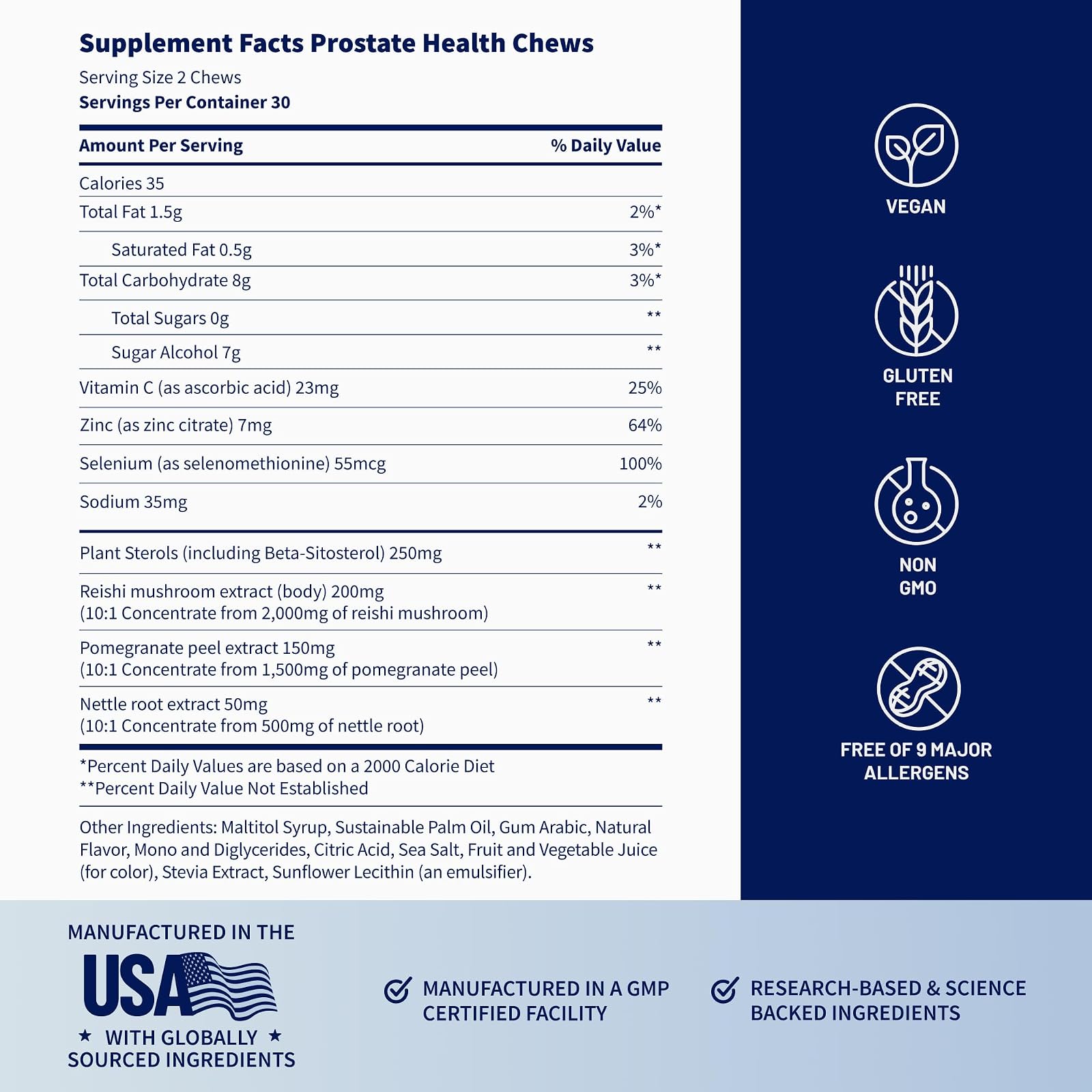 daily prostate health chews