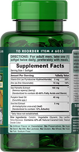 daily prostate health softgels