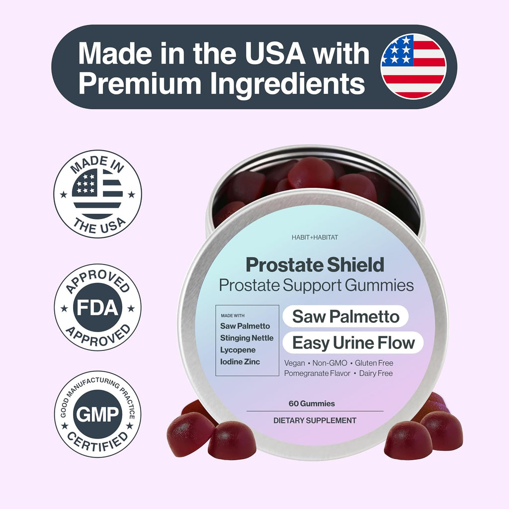 daily prostate health supplement gummies