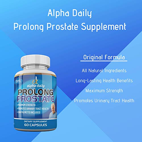 daily prostate health support supplement