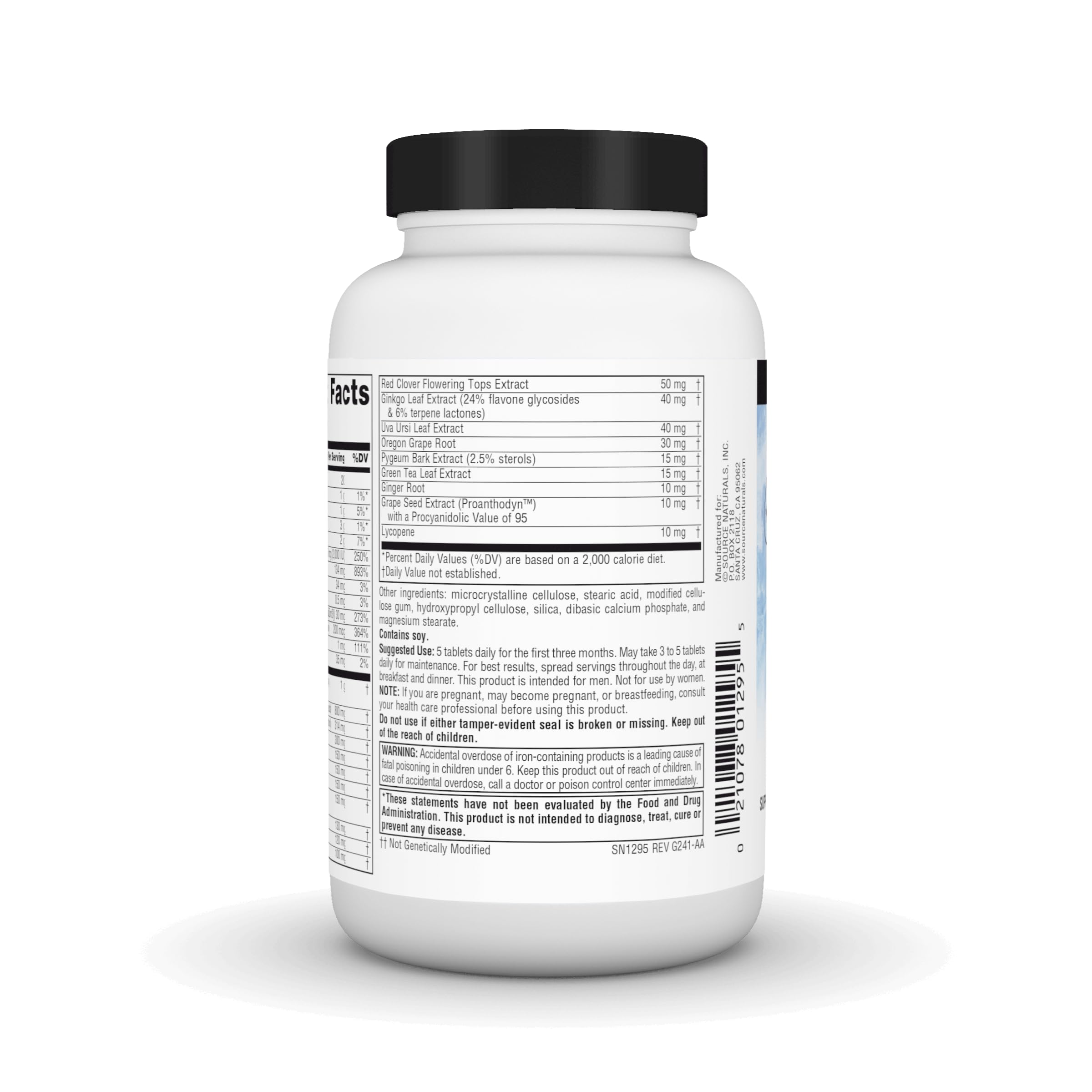 daily prostate health support tablets