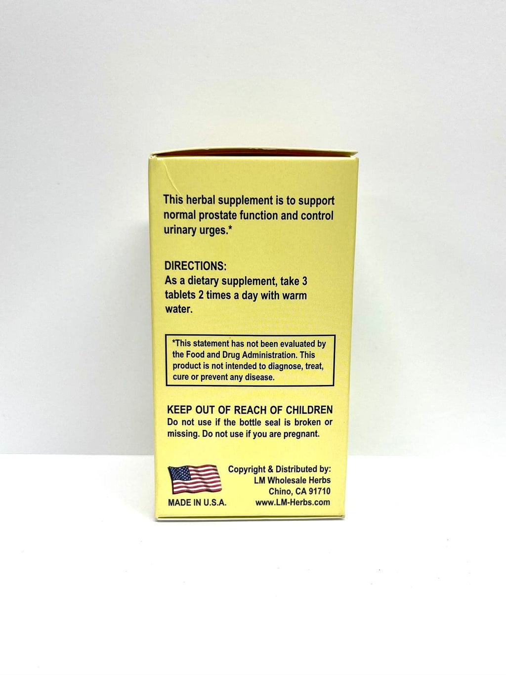 daily prostate health support tablets