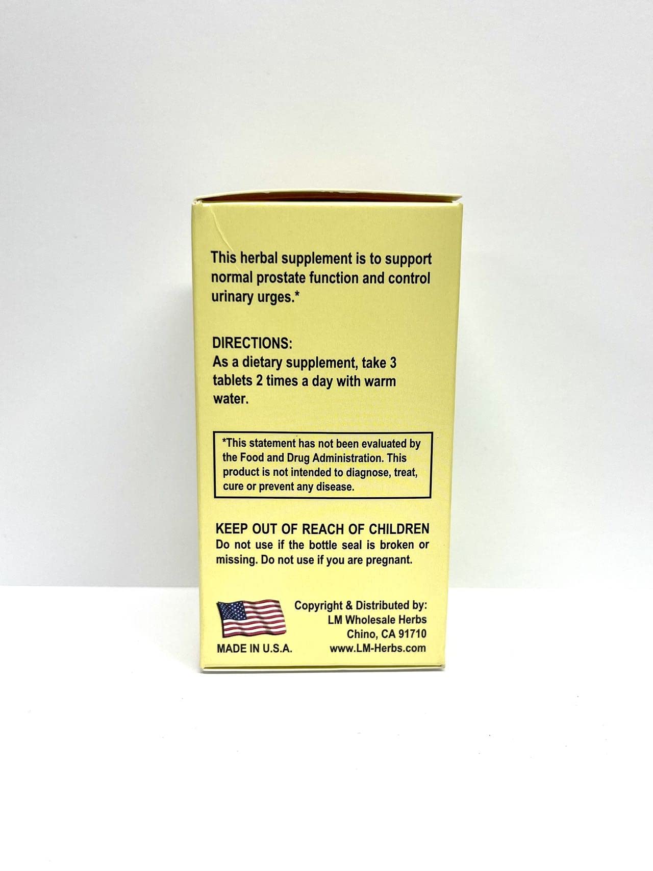 daily prostate health support tablets