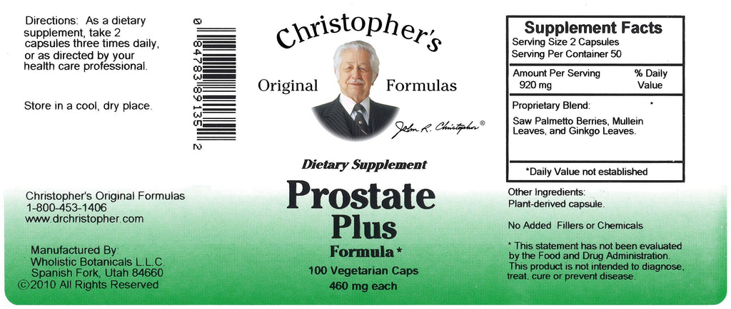 daily prostate health with herbal support