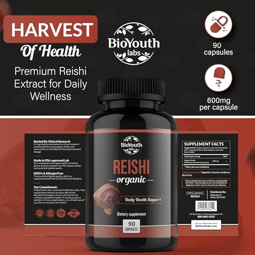 daily reishi mushroom supplement for balance
