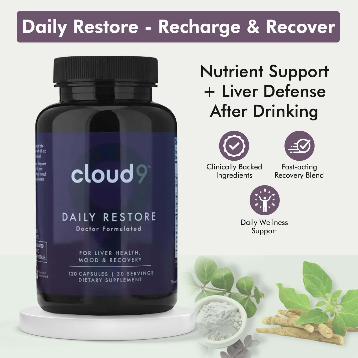 daily restore milk thistle supplement