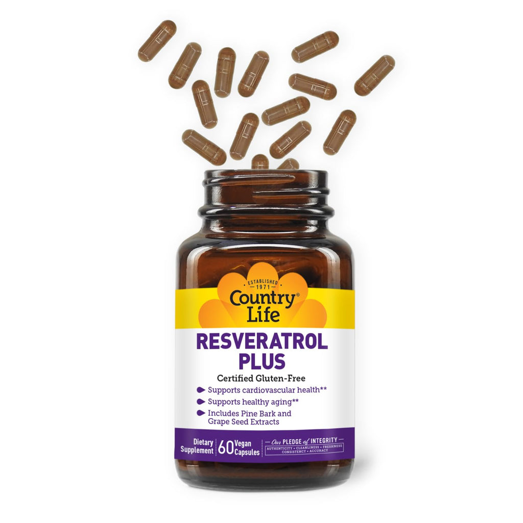 Daily resveratrol for overall wellness