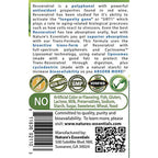 Daily Resveratrol supplement for health
