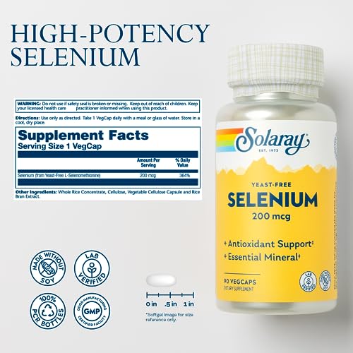 Daily selenium for overall health