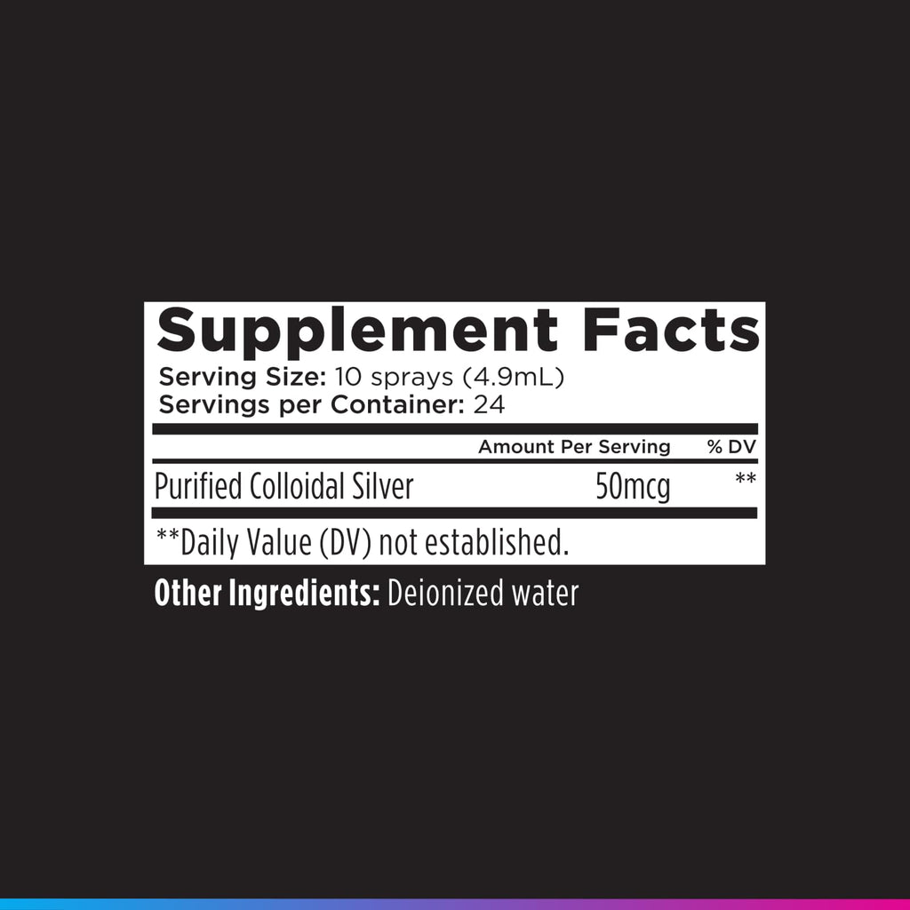 Daily silver serum for overall vitality