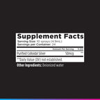 Daily silver serum for overall vitality