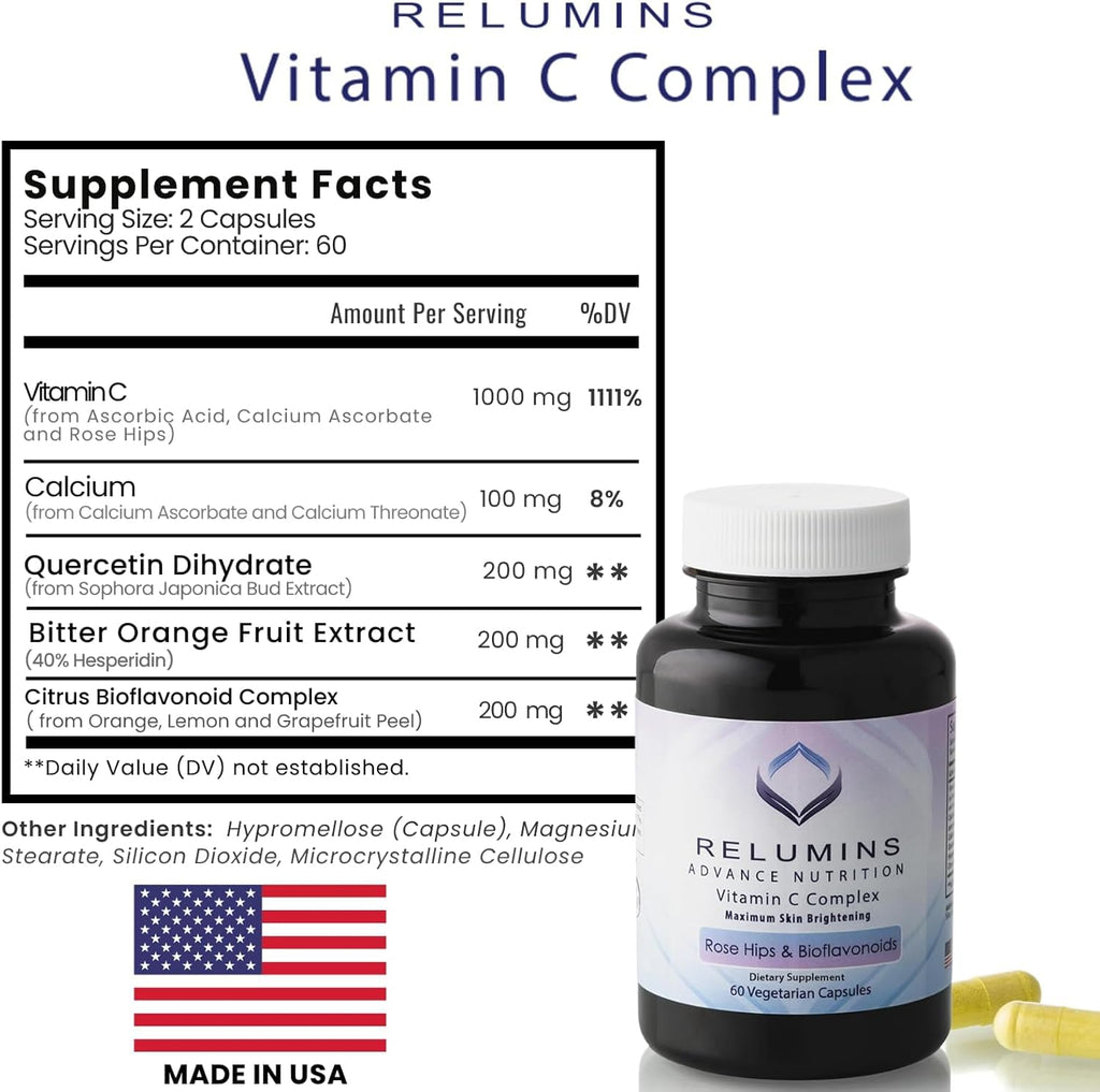 Daily skin nourishment with vitamin C and L-Glutathione