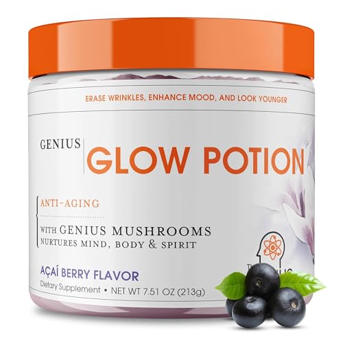 Daily skincare supplement with mushrooms
