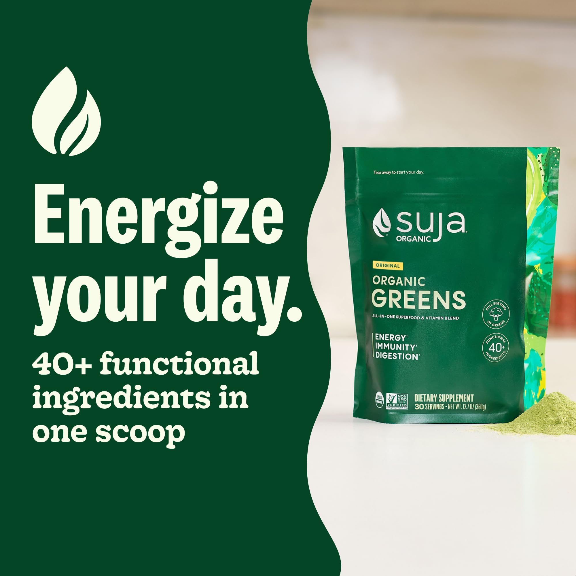 daily smoothie mix with spirulina