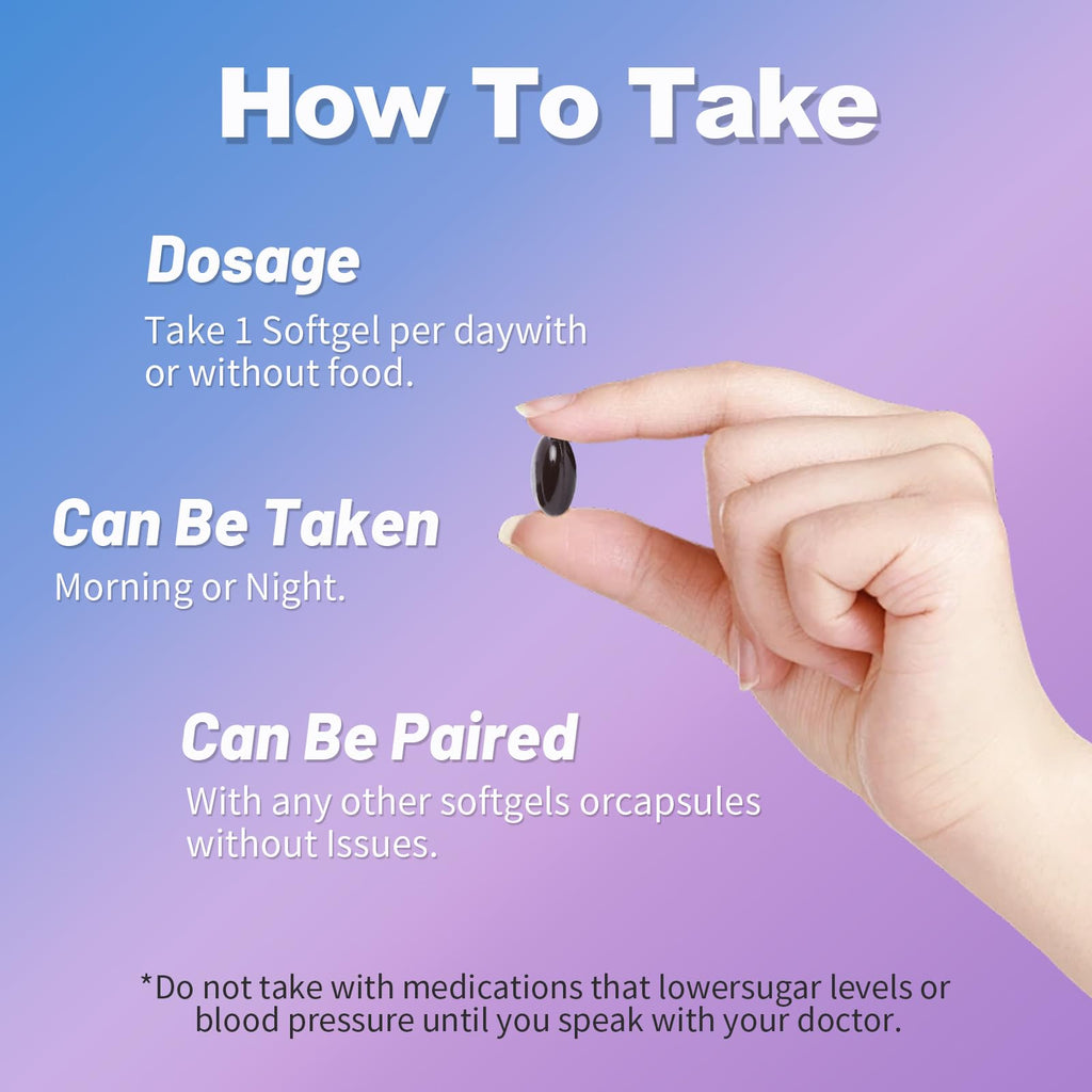 Daily softgels for overall vitality