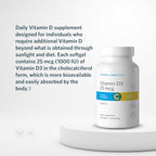 Daily softgels for vitamin D intake