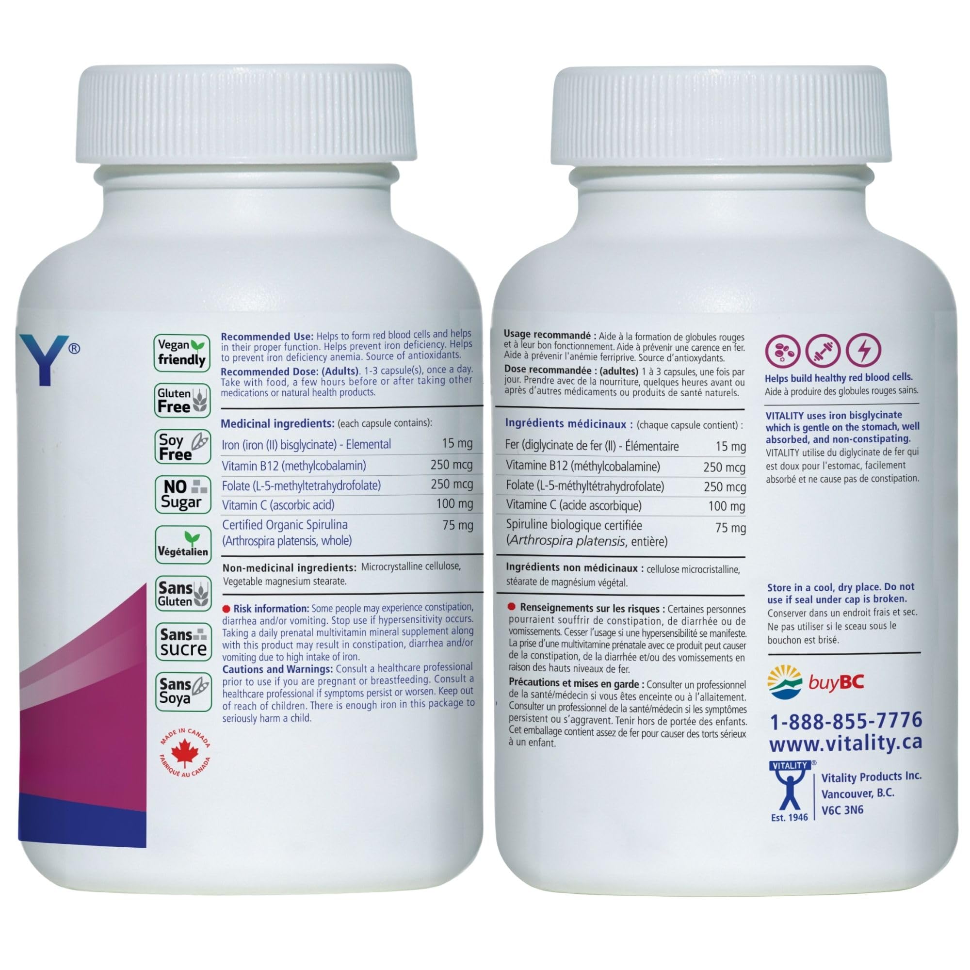 Daily spirulina for balanced diet