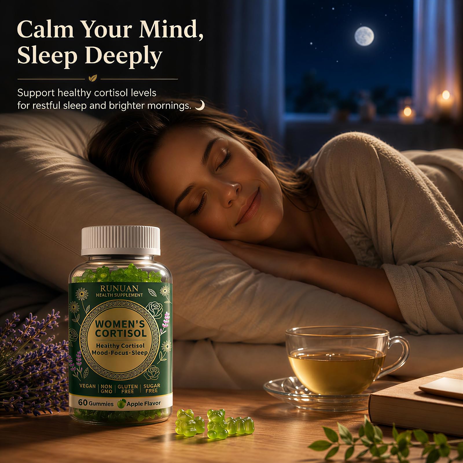 Daily stress management gummies