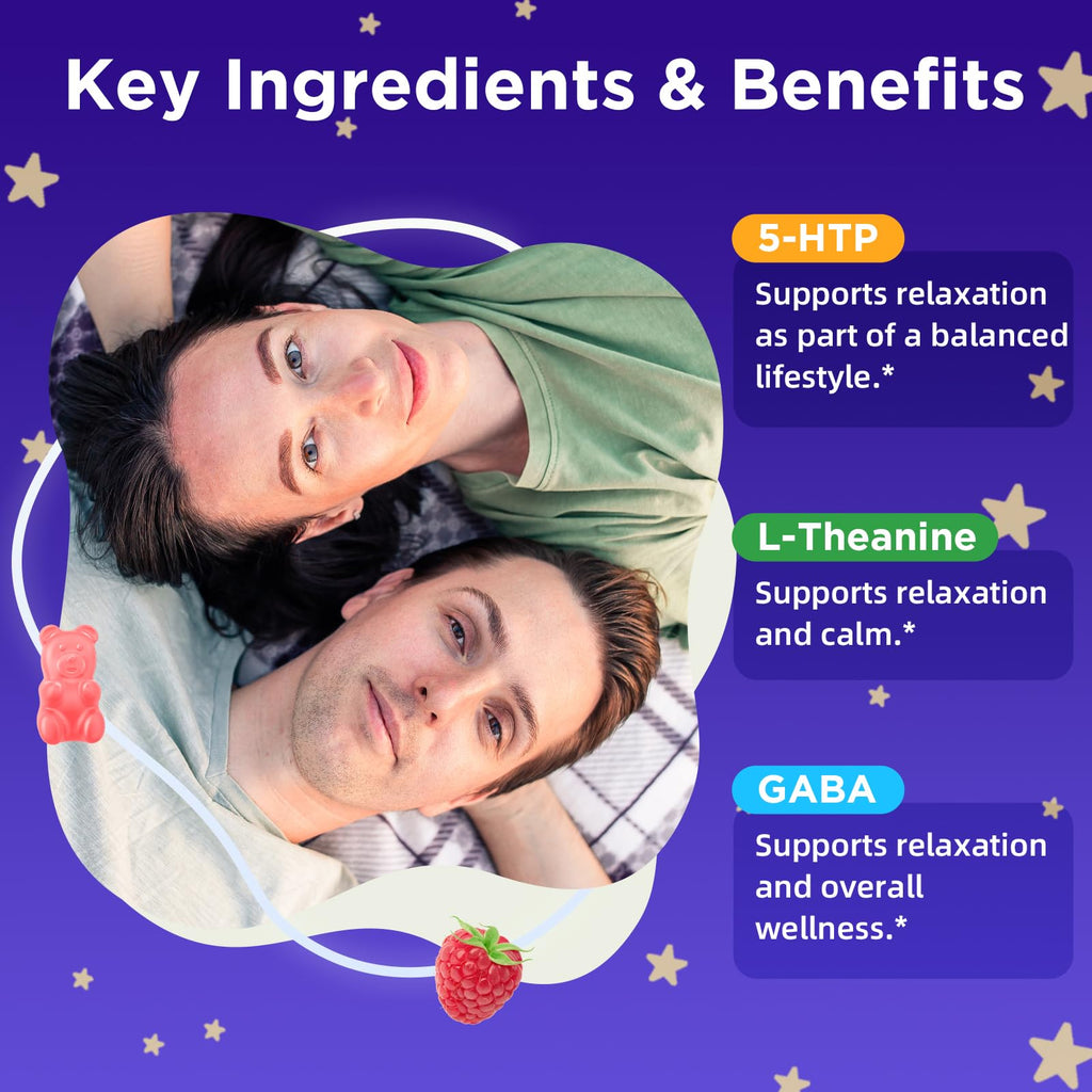 daily stress relief 5-HTP gummies