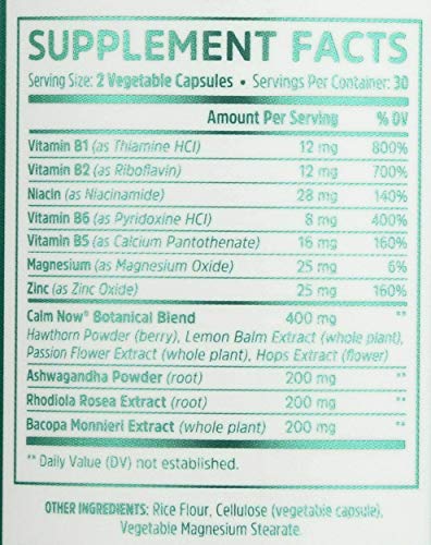 daily stress relief nutrition