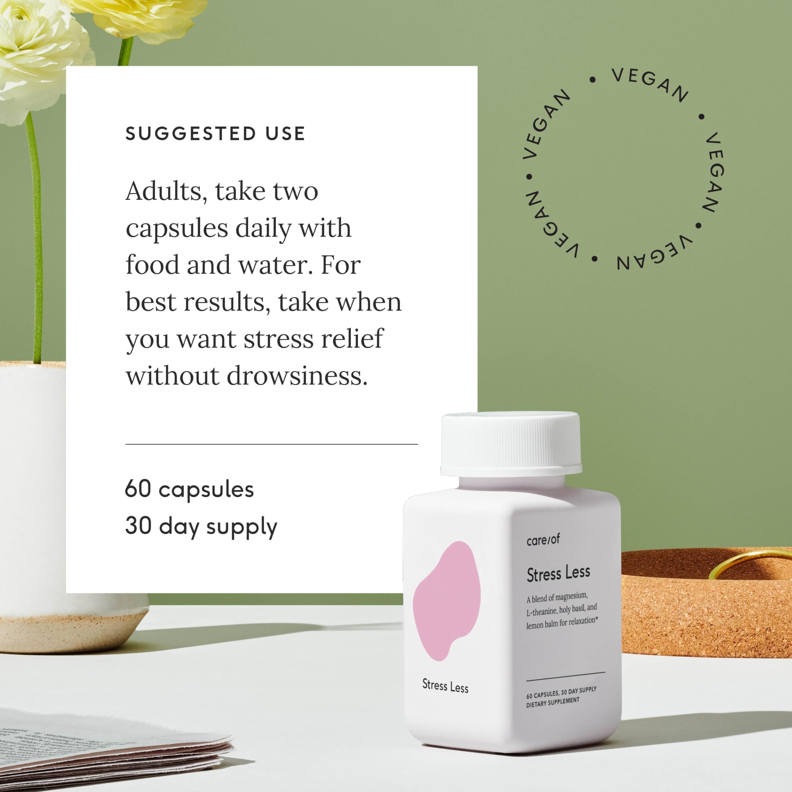 daily stress relief vitamin formula