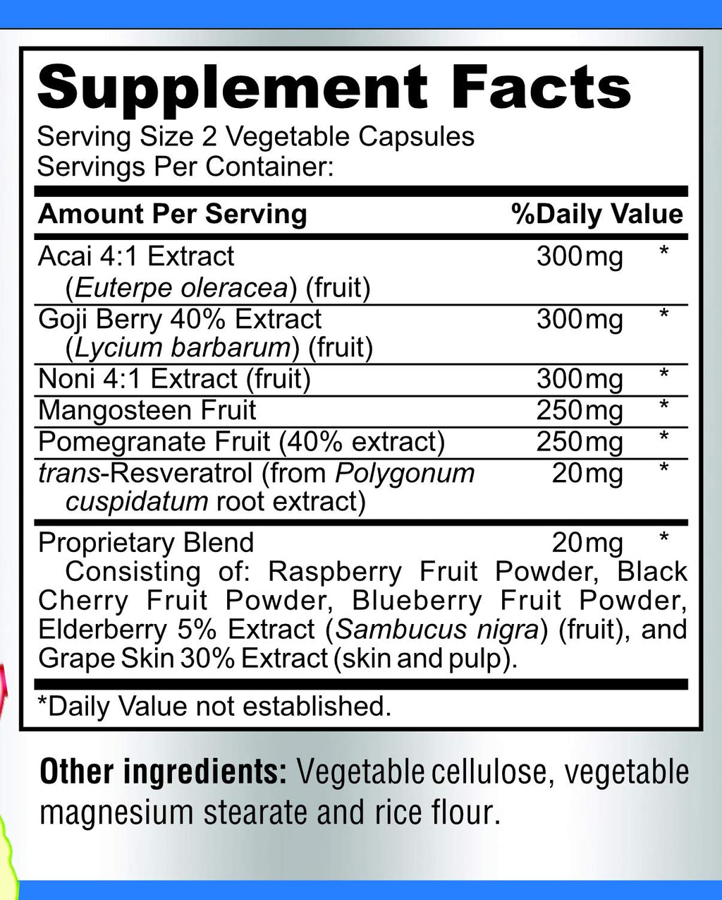 daily Super Antioxidant health boost