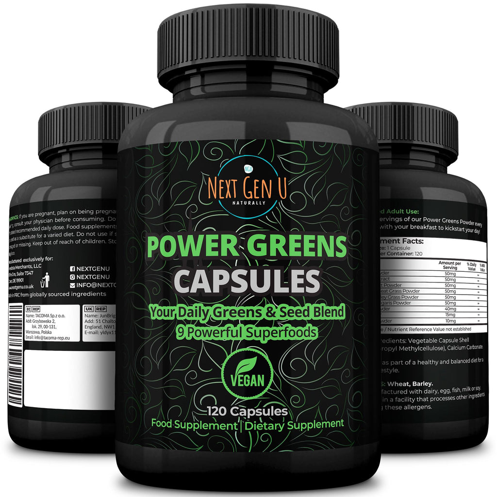 Daily superfood blend with chlorella