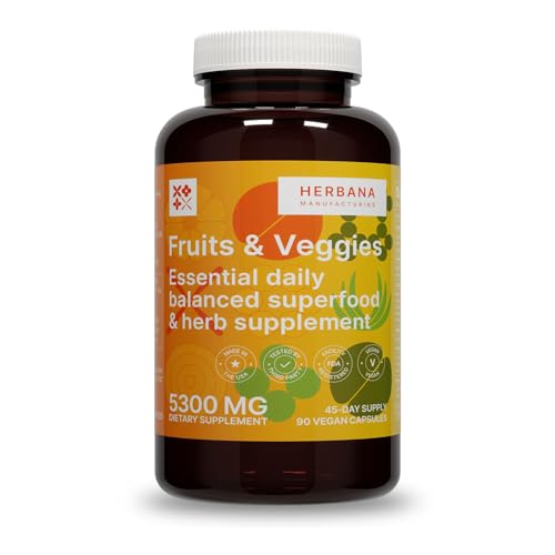 daily superfood fruit and veggie capsules