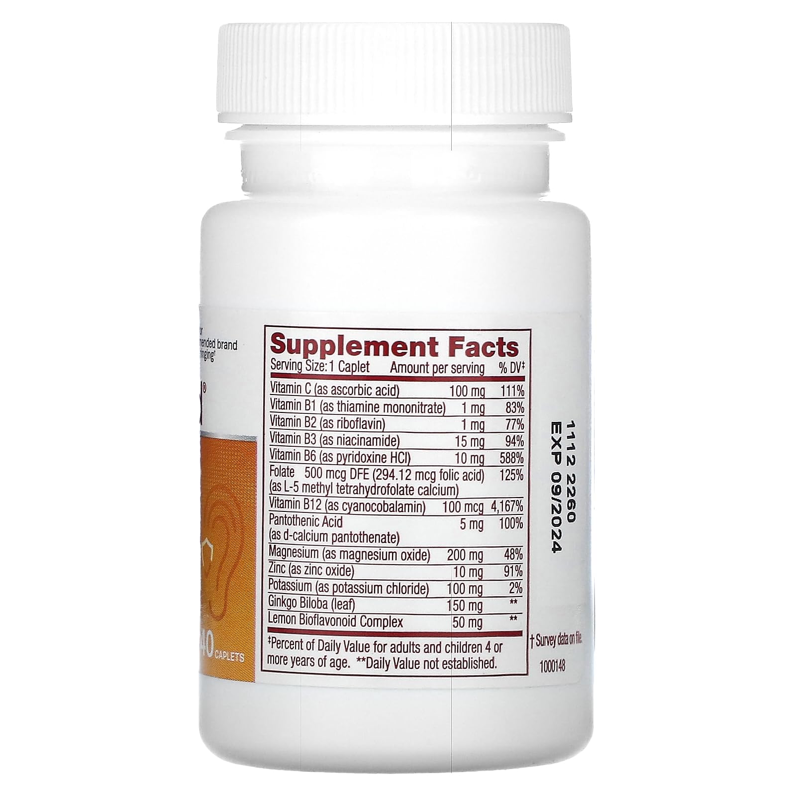 daily supplement for auditory function