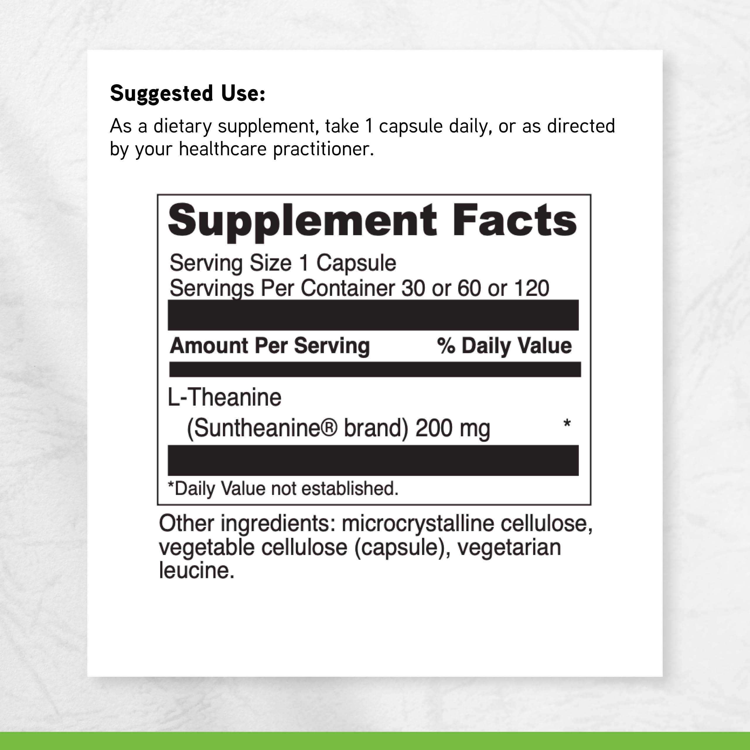 Daily supplement for better concentration