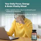 Daily supplement for brain health and vitality