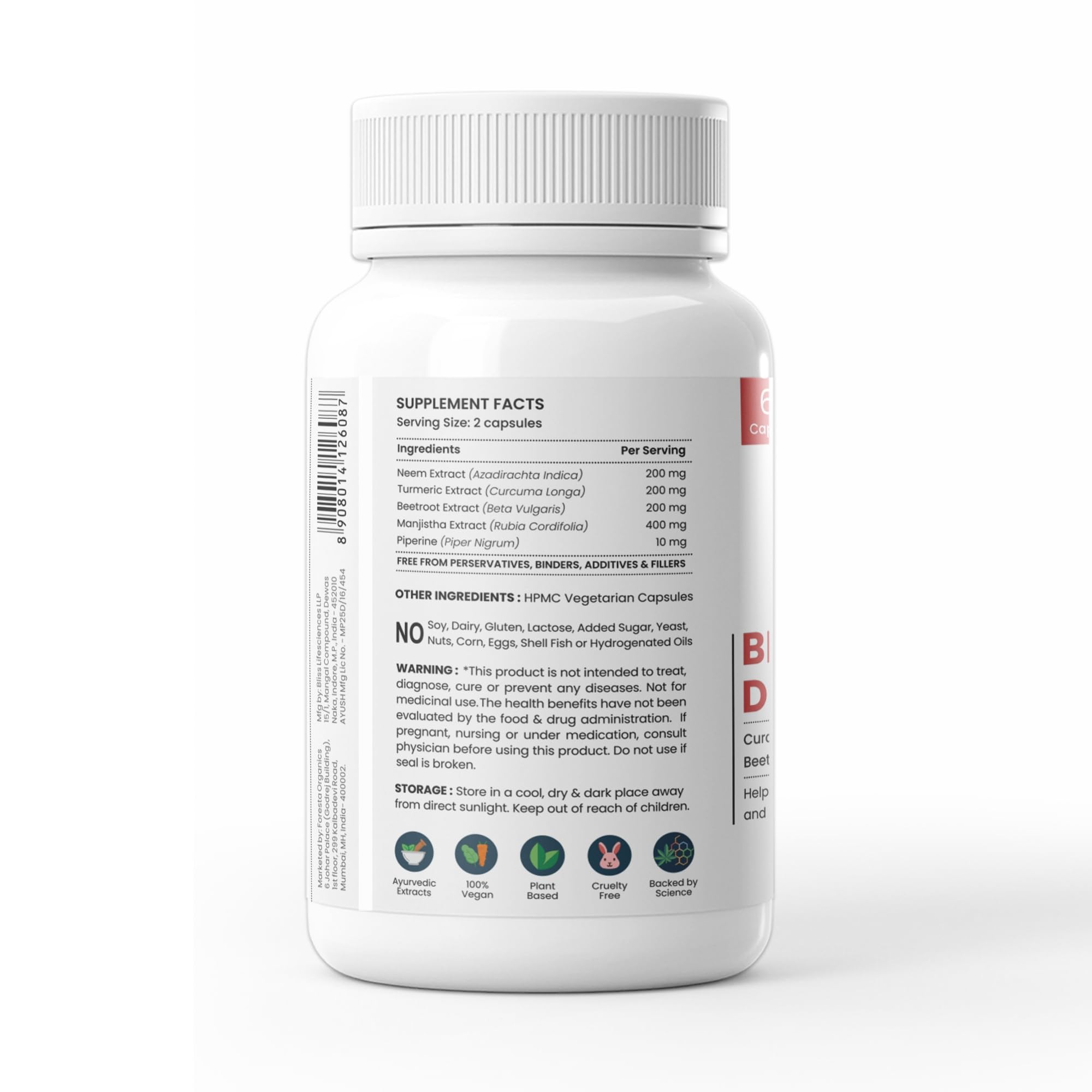 Daily supplement for detoxification