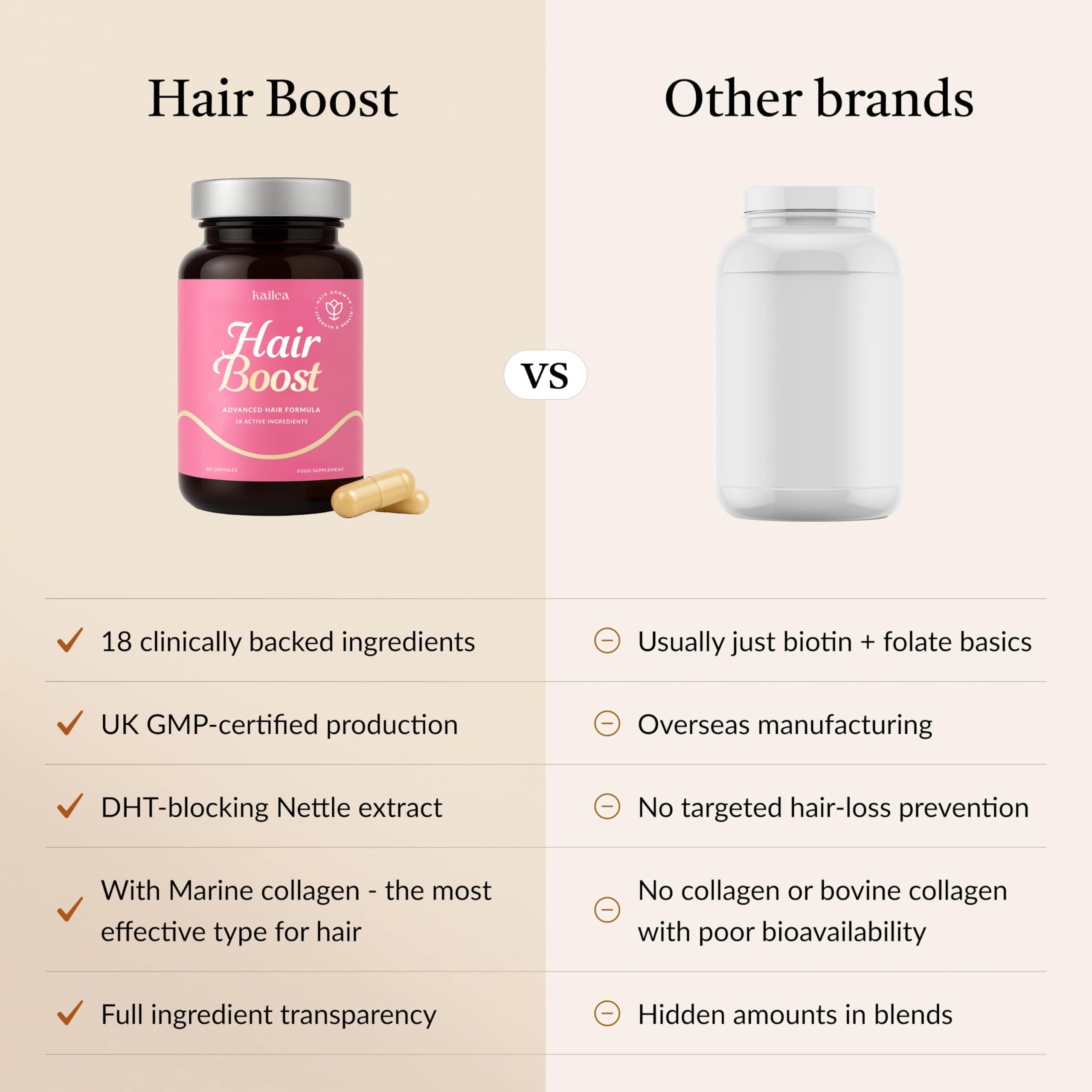 daily supplement for hair vitality
