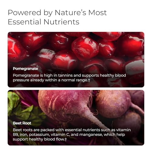 Daily supplement for healthy blood flow