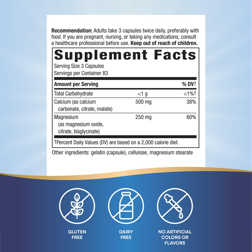 Daily supplement for healthy bones